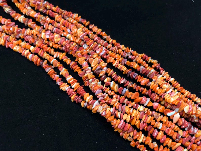 Spiny Oyster Shell Irregular Chip Beads Strand 16" Inches Small - Etsy
