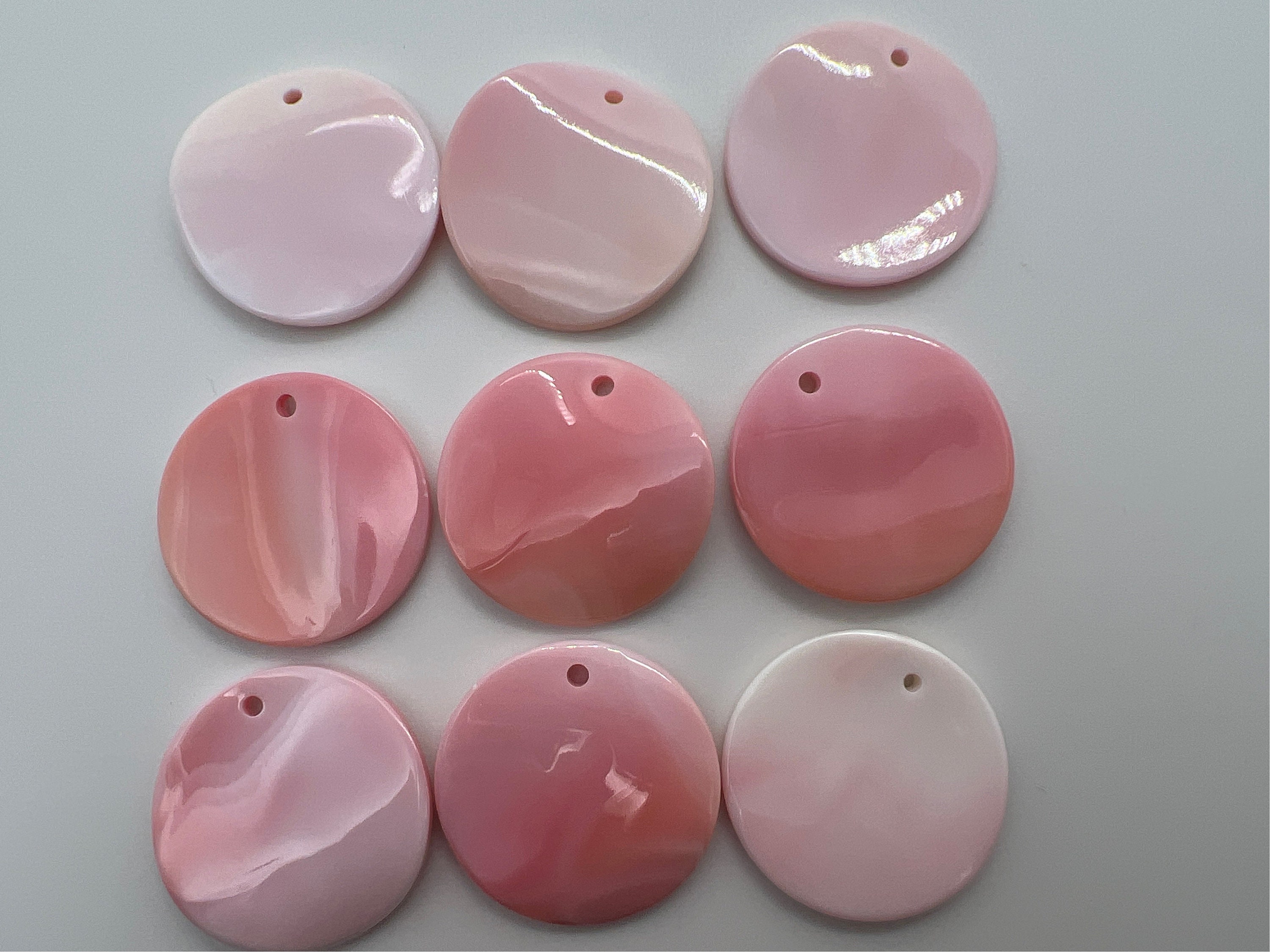 Top Quality Natural Queen Conch Shell Round Pendant (extra/large/medium ...