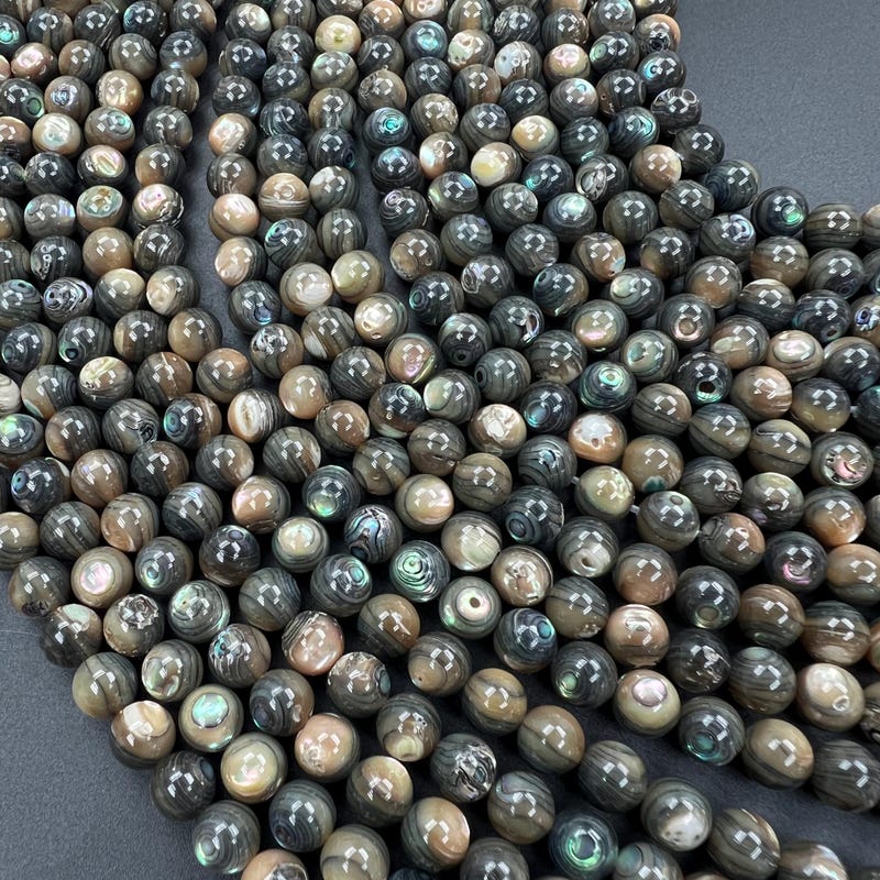 Abalone Shell Beads - Etsy