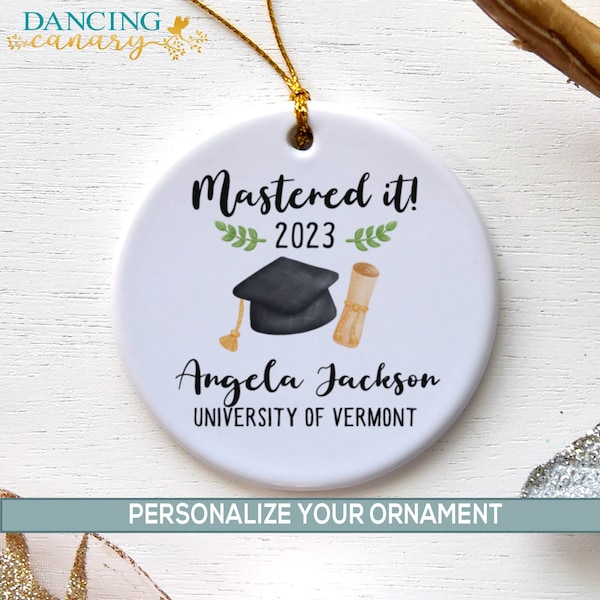 Graduation Gifts for Masters Degree Ornament - 60+ Gift Ideas for 2024
