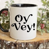 Jewish Shayna Punim Glass Pretty Face Mug - Hebrew Yiddish Sayings ...