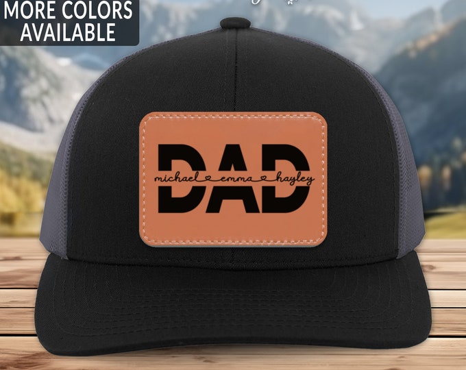 Dad Fist Bump Hat, Personalized Dad Hat, Dad Snapback Hat, Father’s Day ...