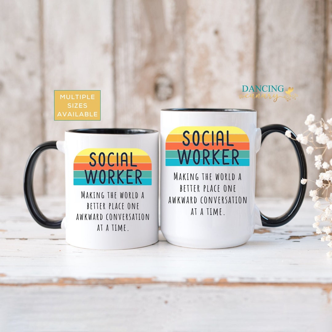 Funny Social Worker Appreciation Gift Social Worker Mug Office Humor ...