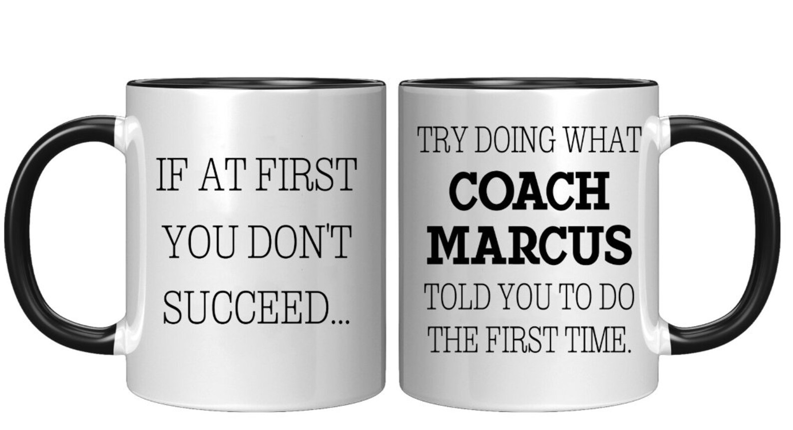 Funny Coach Mug, End of Season Personalized Coach Gift for Men or Women ...