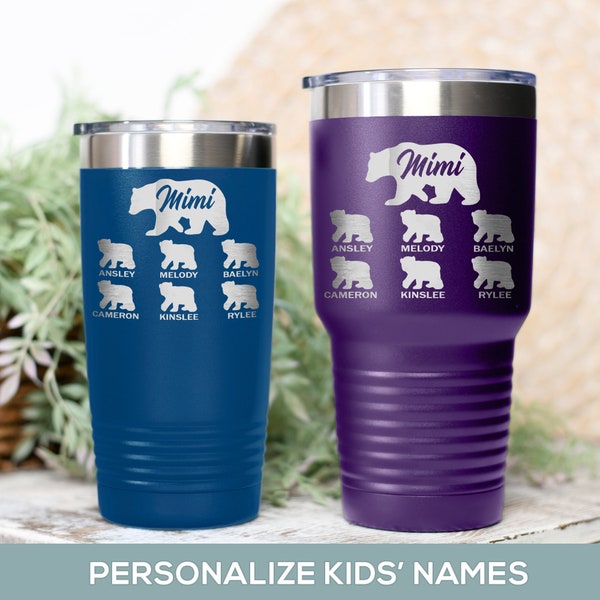 Mimi Bear Tumbler - Etsy