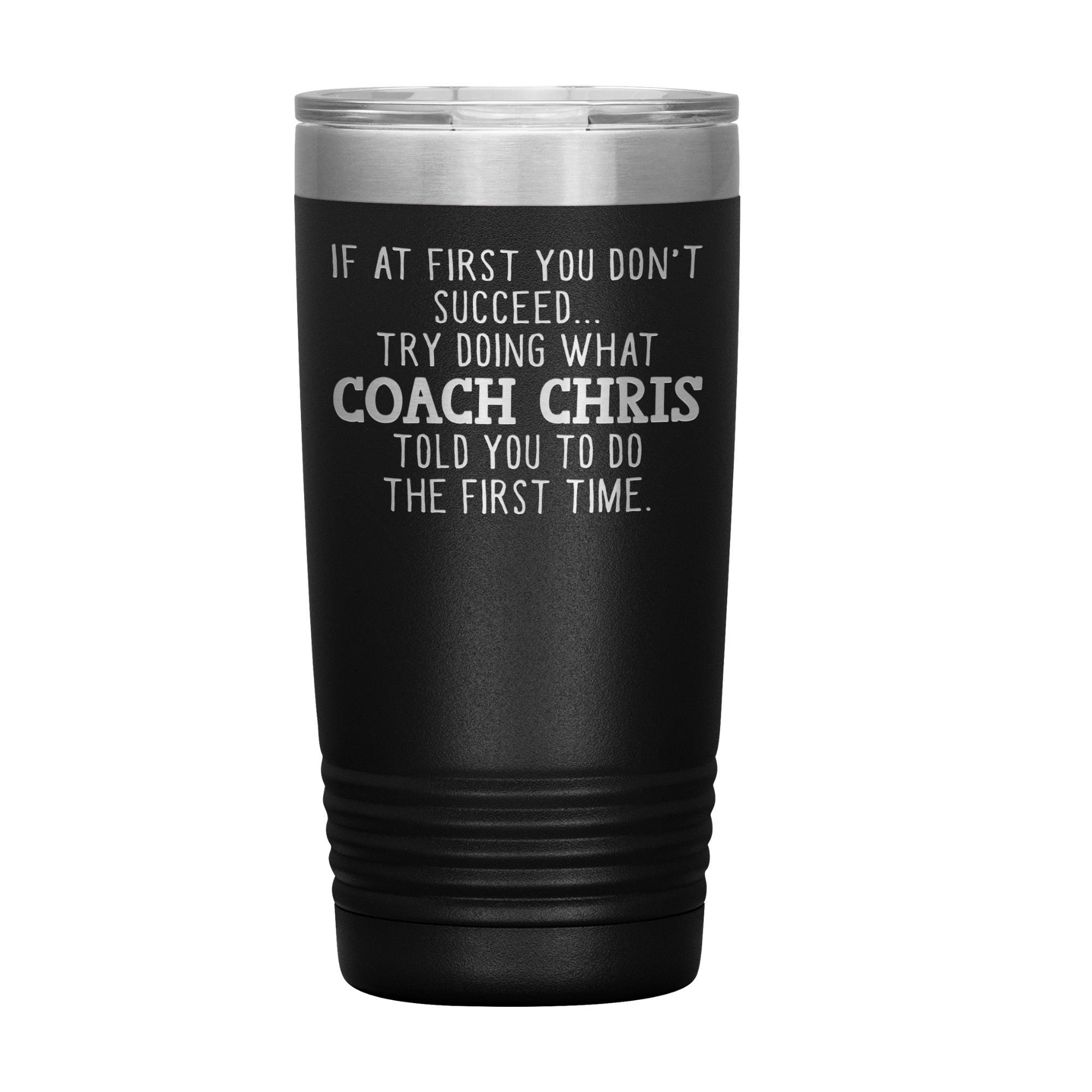 Personalized Thank You Coach Gift for Men or Women, Funny Coach Travel ...