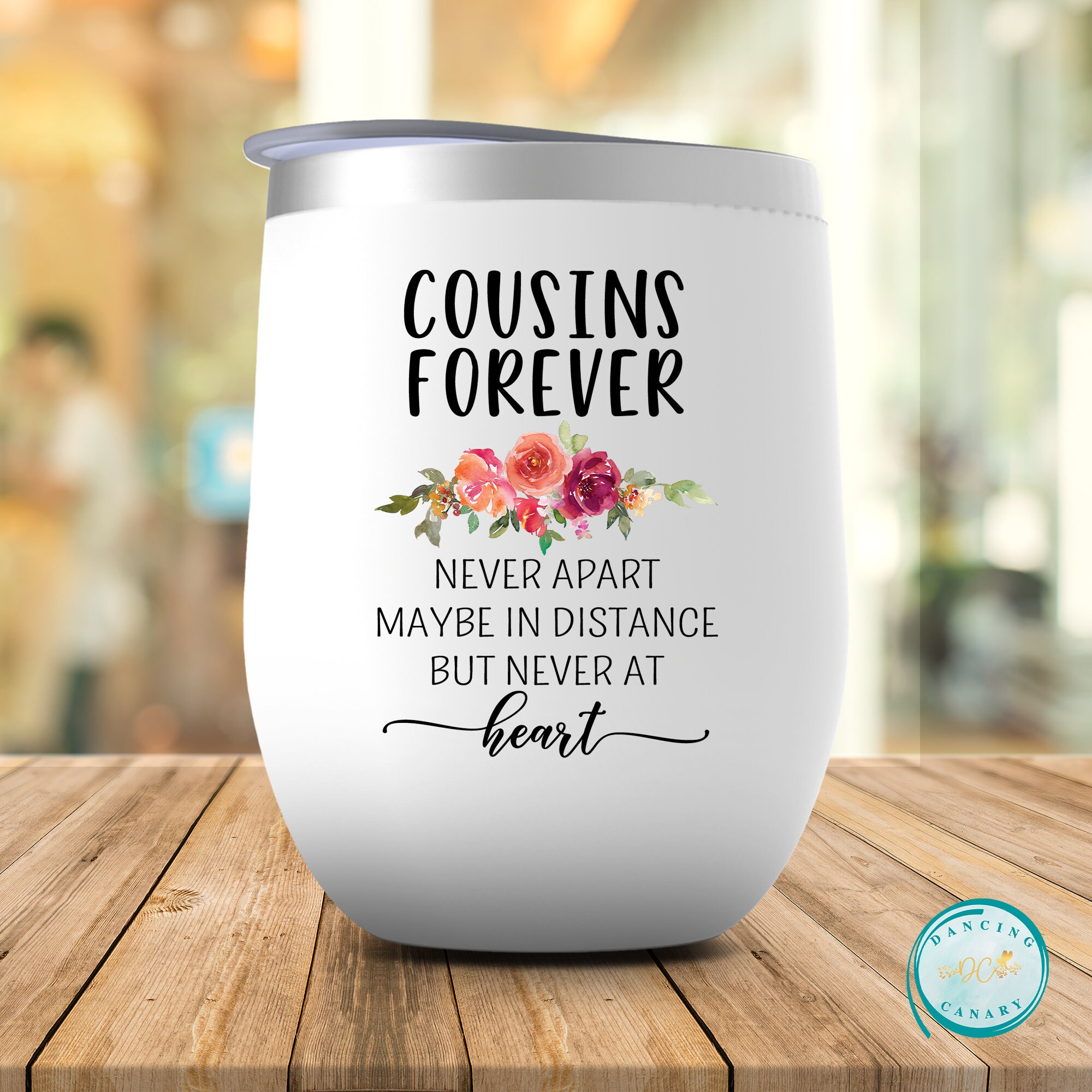 Personalized Long Distance Cousin Gifts, Cousins Forever State to State ...