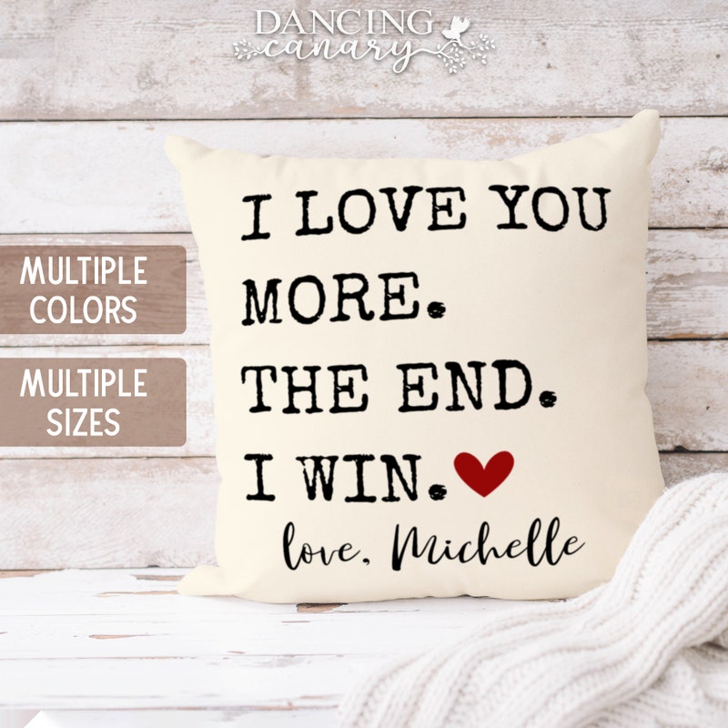 Boyfriend Girlfriend Pillow - Etsy