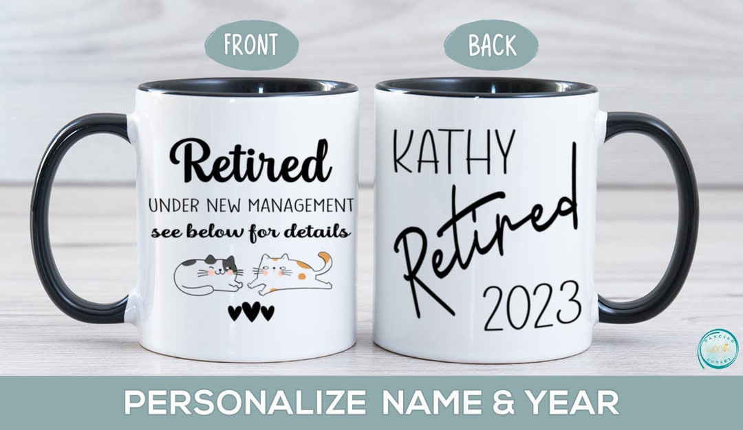 Cat Lover Retirement Gift for Women Personalized Retired Pet - Etsy