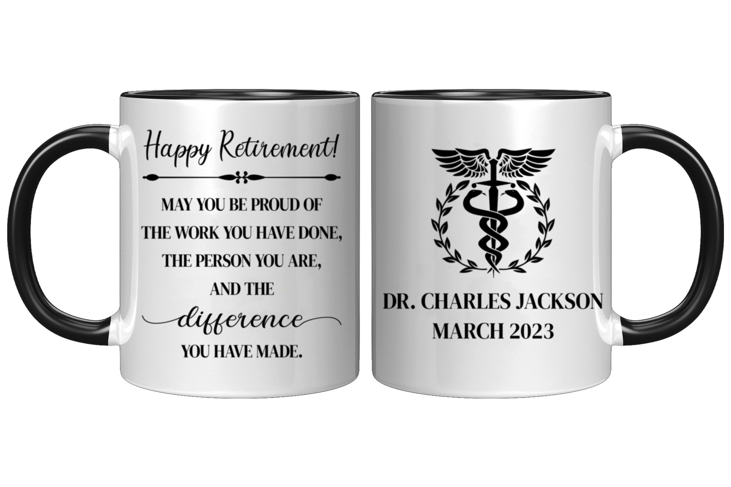 Personalized Doctor Retirement Gift for Men or Women MD - Etsy