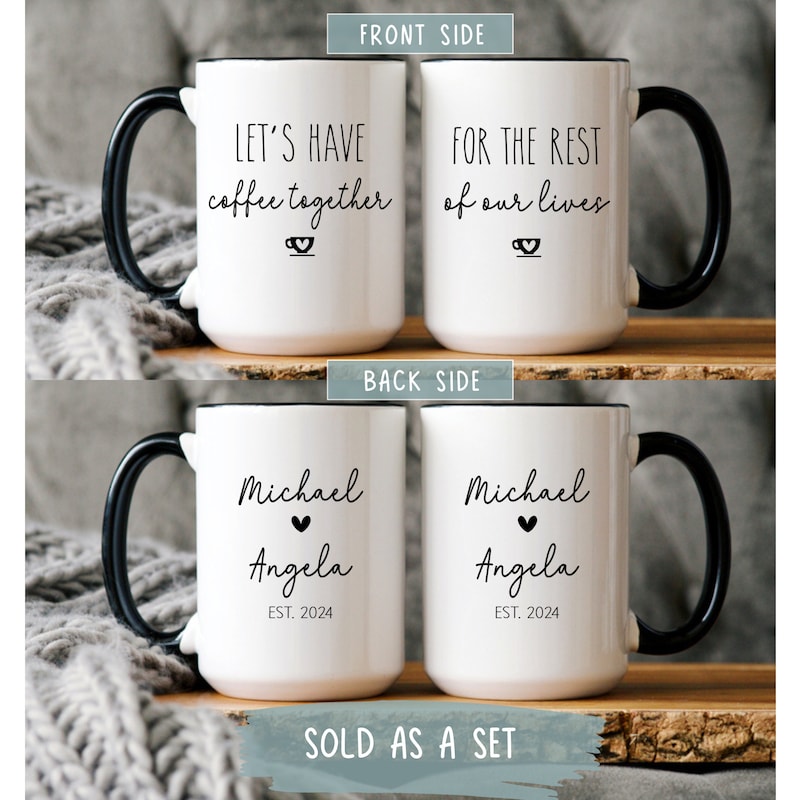 Wedding Coffee Mugs - Etsy