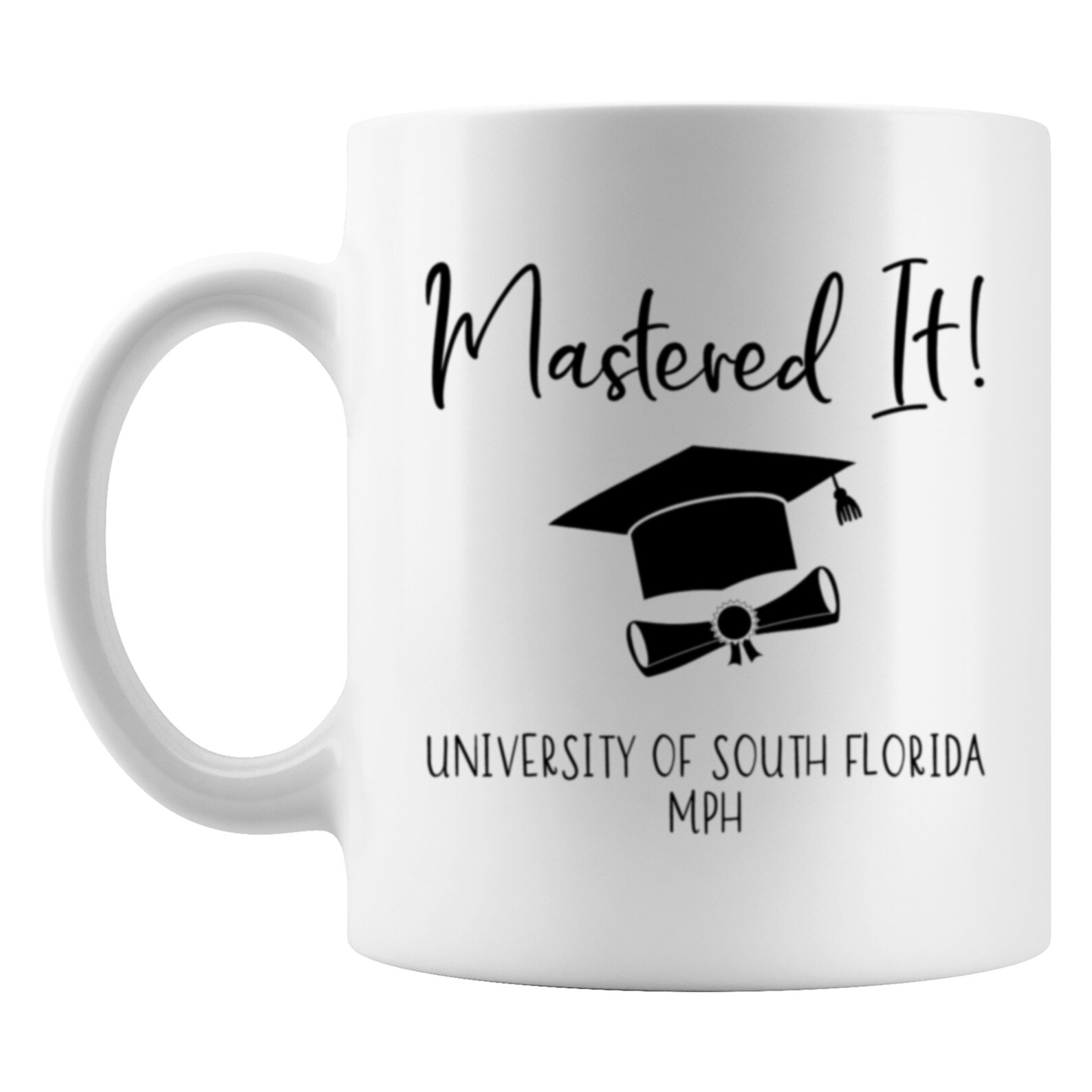Personalized Masters Degree Graduation Gift for Her Mastered - Etsy