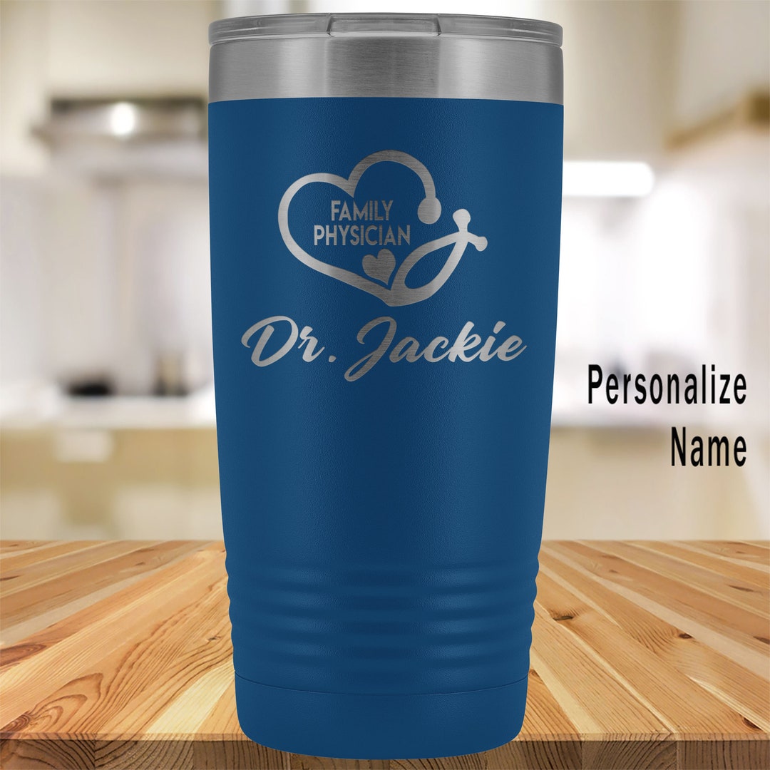 Personalized Family Physician Gift, Family Physician Custom Tumbler ...