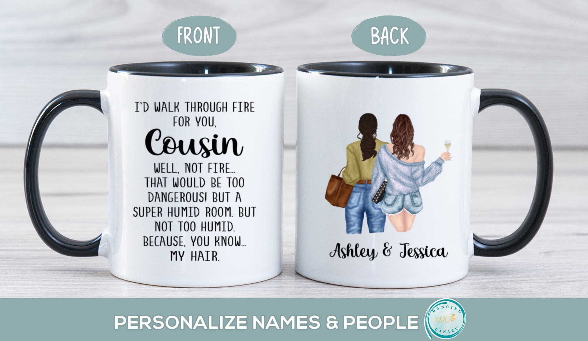 Personalized Cousin Mug Cousin Christmas or Birthday Gift - Etsy