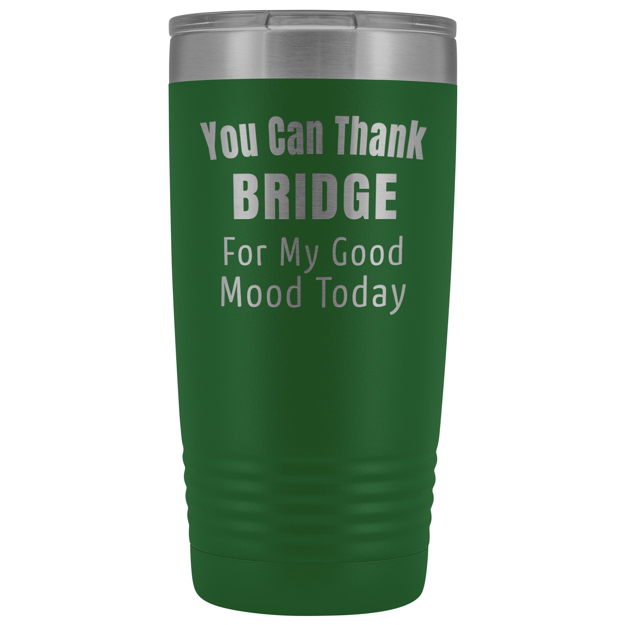 Bridge Gift for Women or Men funny Bridge Tumbler Card Player - Etsy