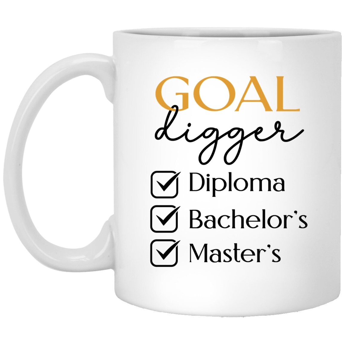 Master's Degree Graduation Gift for Him or Her Goal - Etsy
