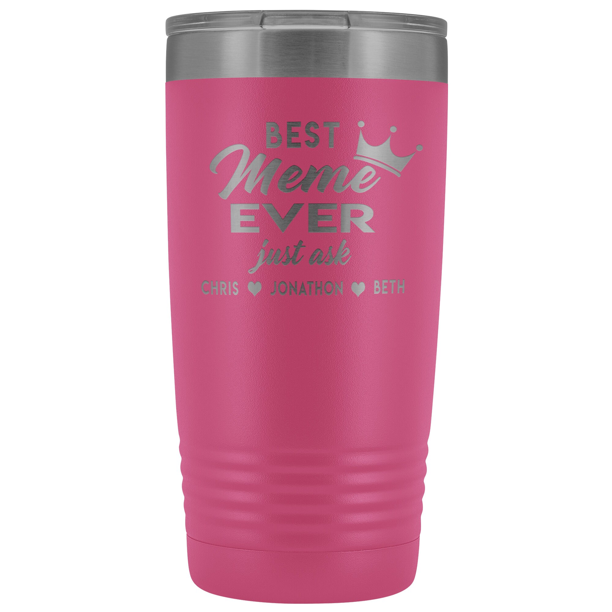 Personalized Meme Gift Best Meme Ever Tumbler Cute Meme | Etsy