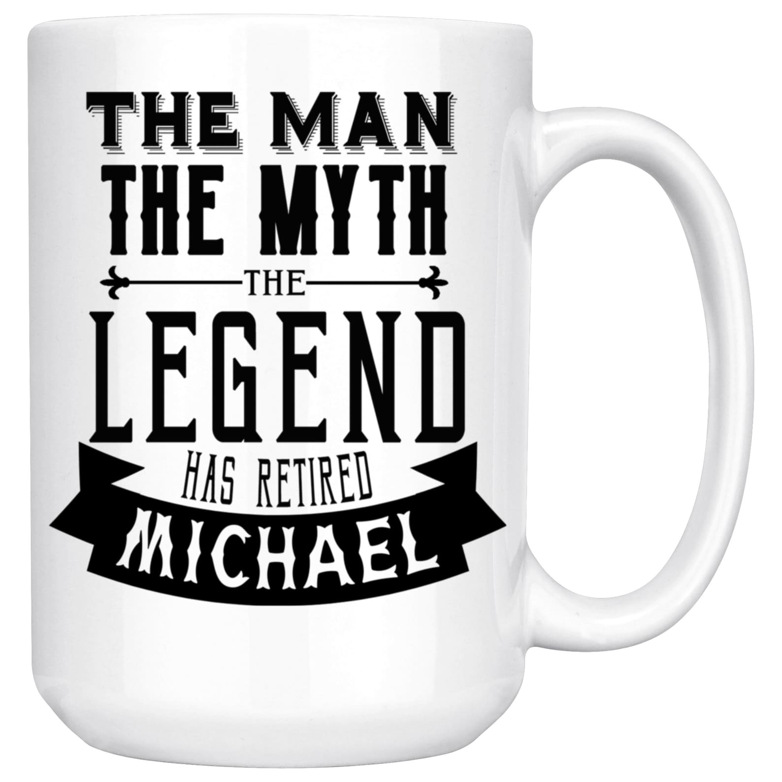 Retirement Gift for Men, the Man the Myth the Legend Has Retired Coffee ...