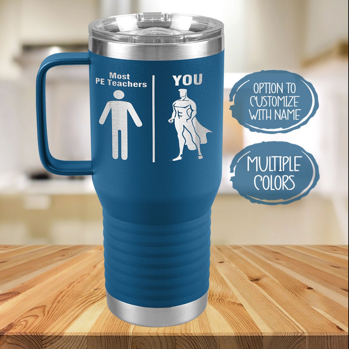 Personalized Teacher Appreciation Cup Gift PE Teacher Coffee - Etsy UK