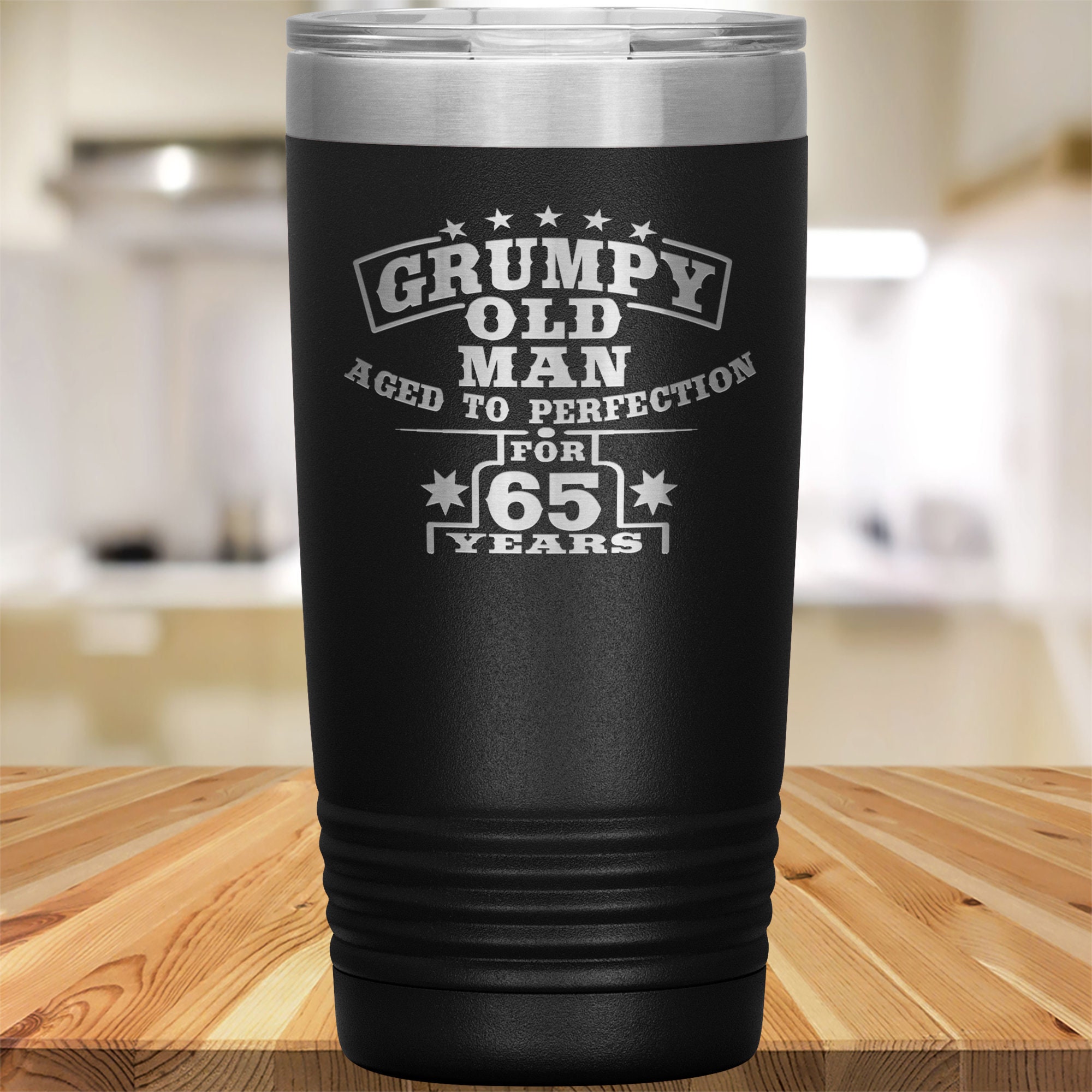 Funny 65th Birthday Gift for Him Grumpy Old Man Tumbler 65th Gag Travel Mug for Men Husband Dad Friend Brother Grandpa Papa Etsy UK