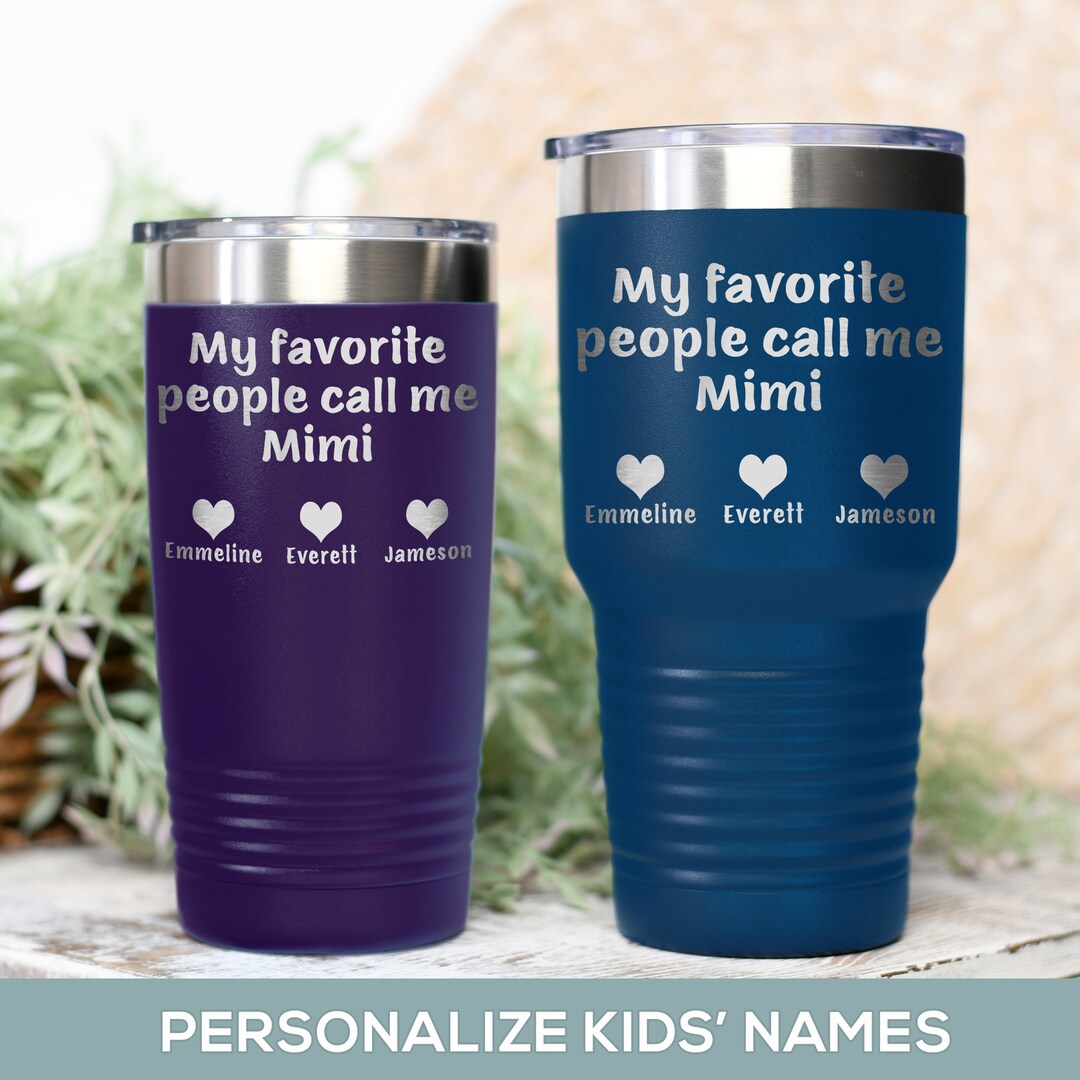 Personalized Mimi Gift My Favorite People Call Me Mimi - Etsy