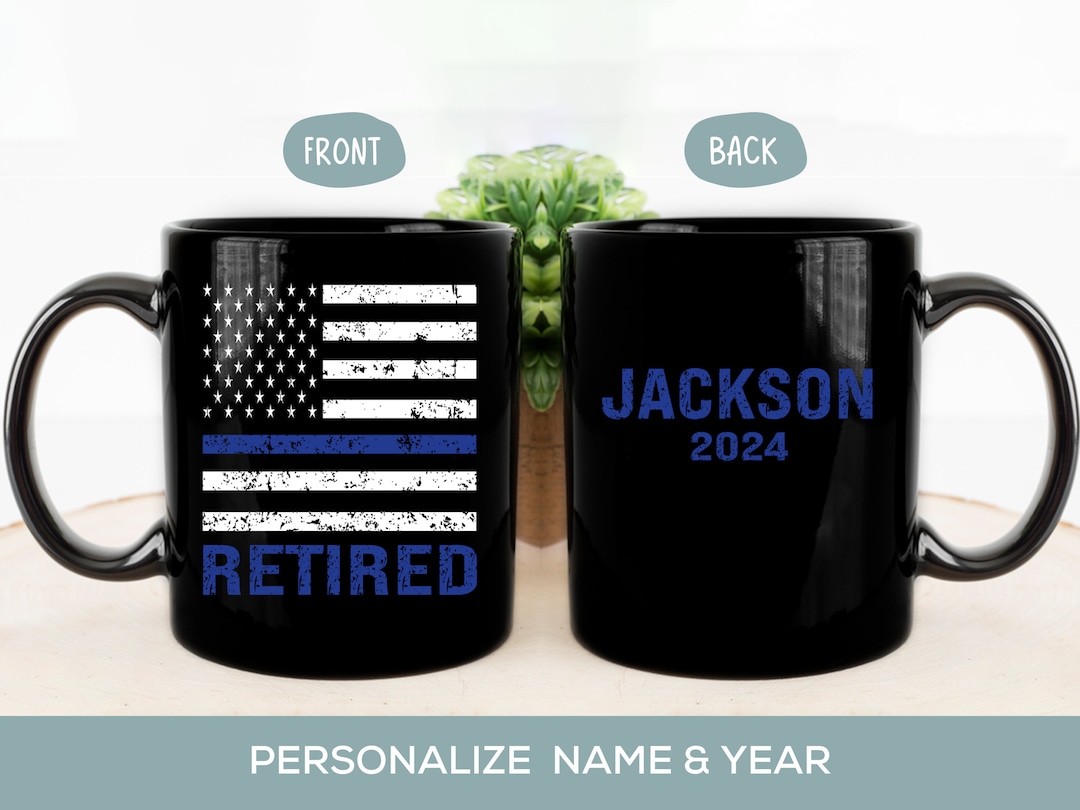 Police Retirement Gift Retired Police Officer Gift for Men or Women ...