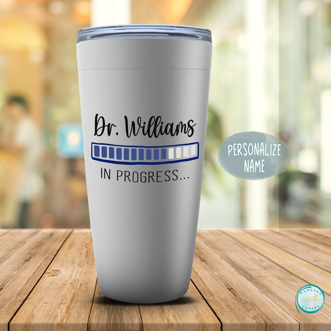 Future Doctor Git, Doctor in Progress Tumbler Personalized, Funny Med ...