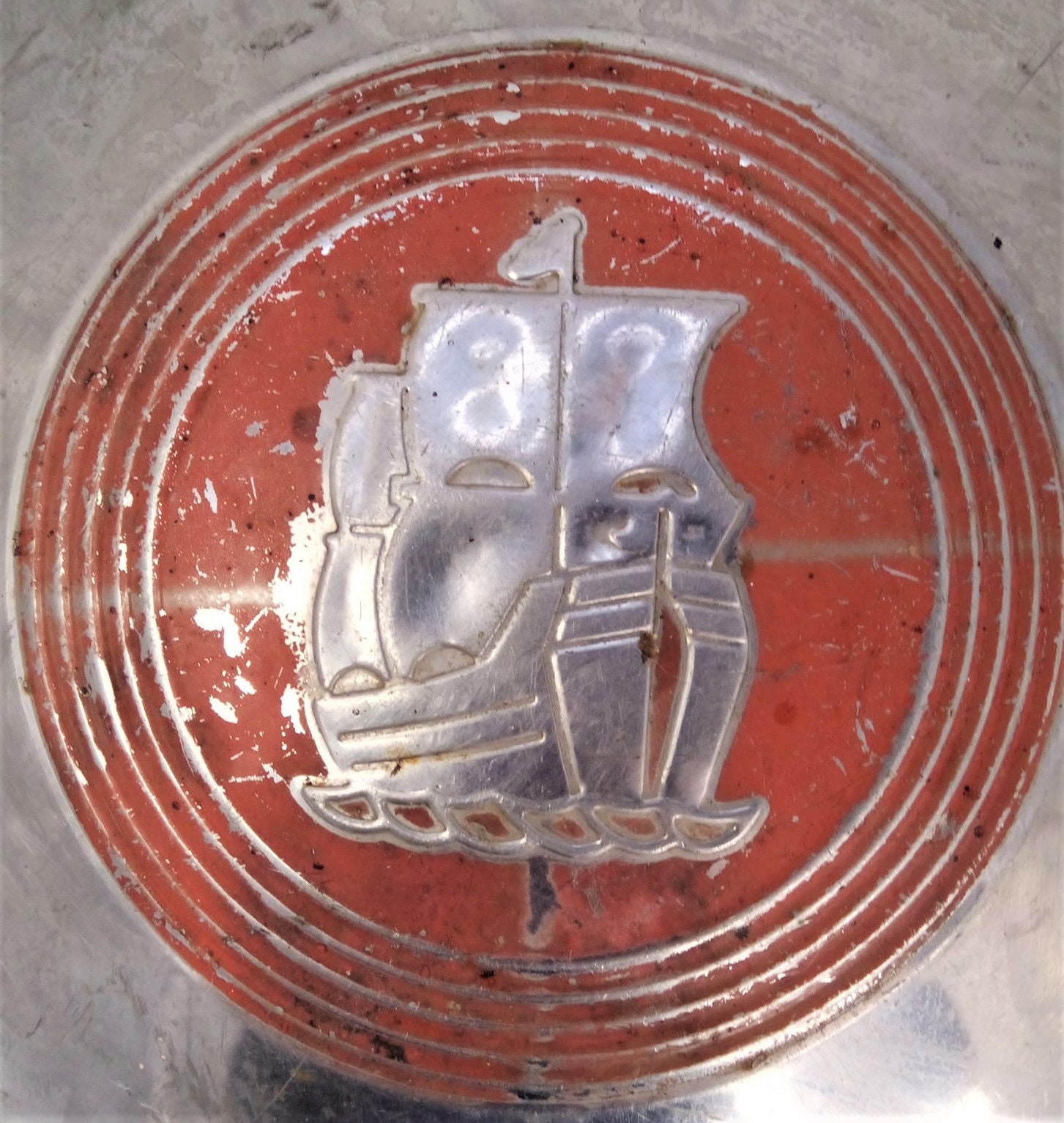 Vintage Plymouth Sailing Ship Dog Dish Hubcap 9 Mayflower Graphic - Etsy