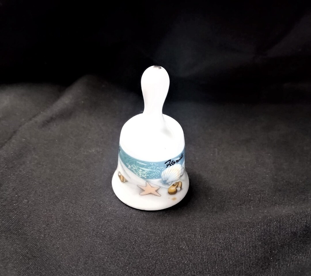 Miniature Florida Ceramic Souvenir Bell - Etsy