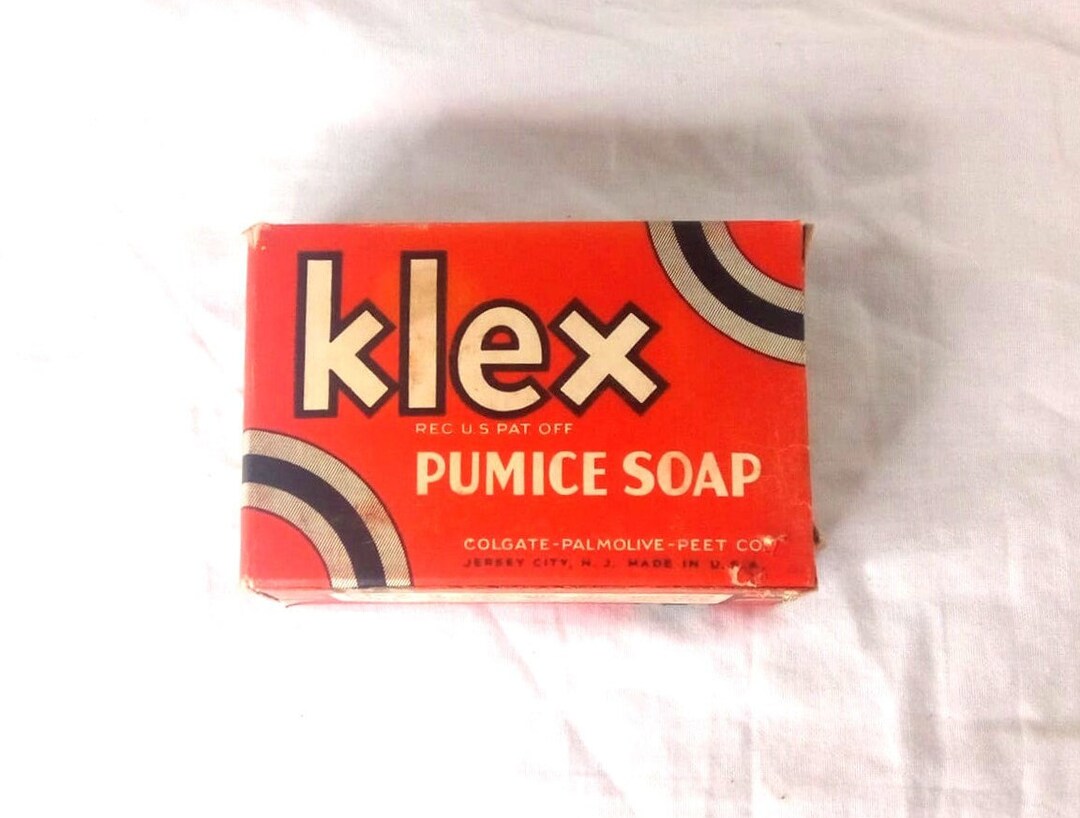 Vintage Klex Pumice Soap Bar - Etsy