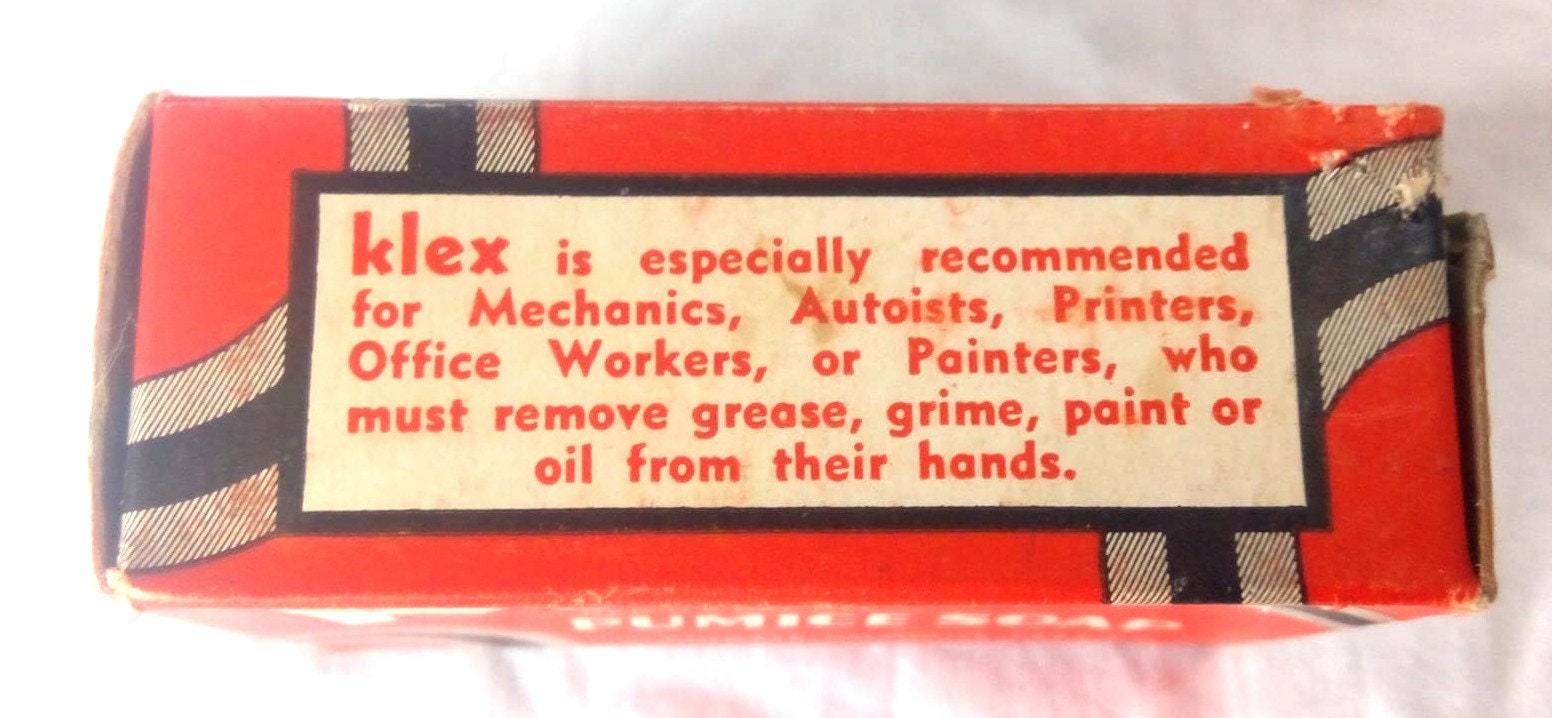 Vintage Klex Pumice Soap Bar - Etsy