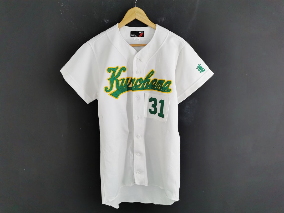 Kunohama Jersey Kunohama Baseball Jersey Kunohama by Zett Baseball Jersey Size Jaspo XO - Etsy