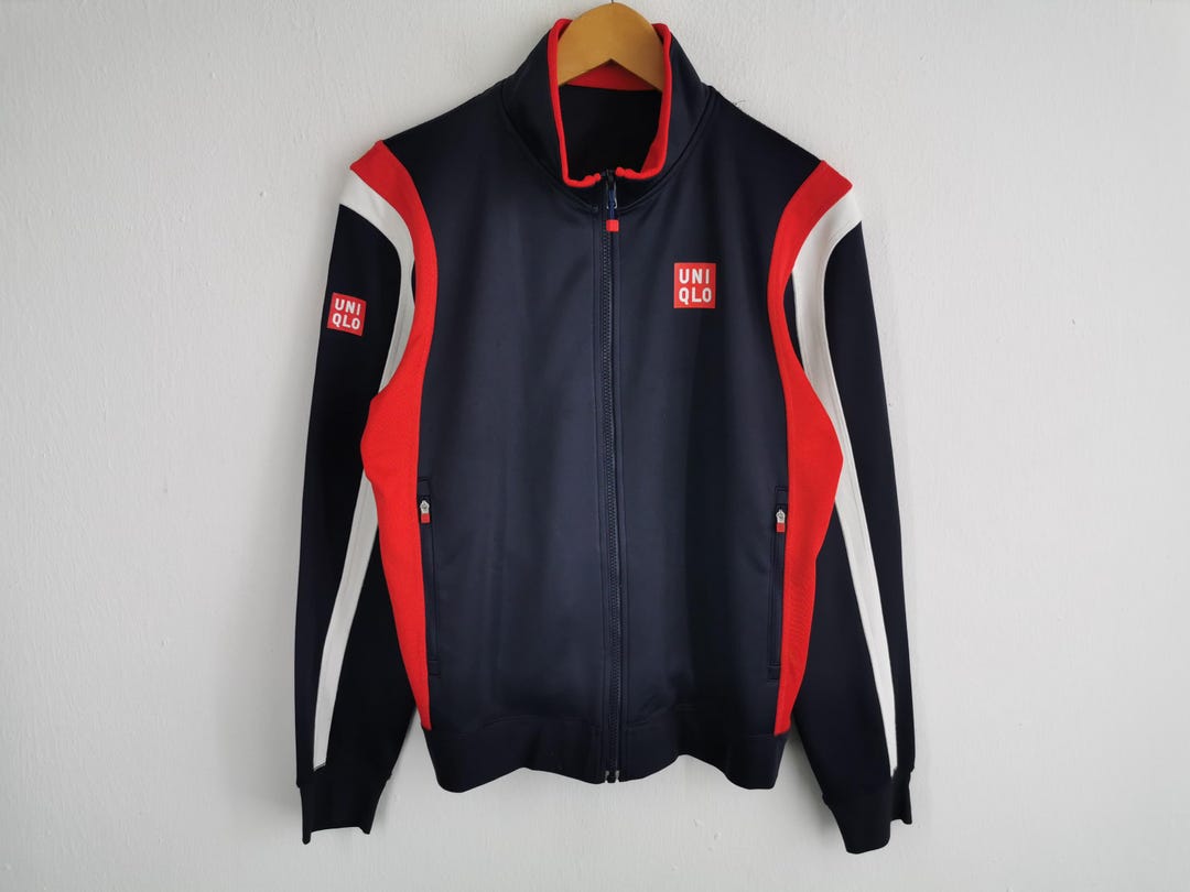 Uniqlo Jacket Uniqlo Novak Djokovic Tennis Track Top Multicolor Jacket ...