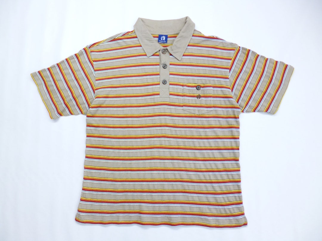 Hang Ten Shirt Vintage Hang Ten Polo Shirt Hang Ten Striped Polo Shirt ...