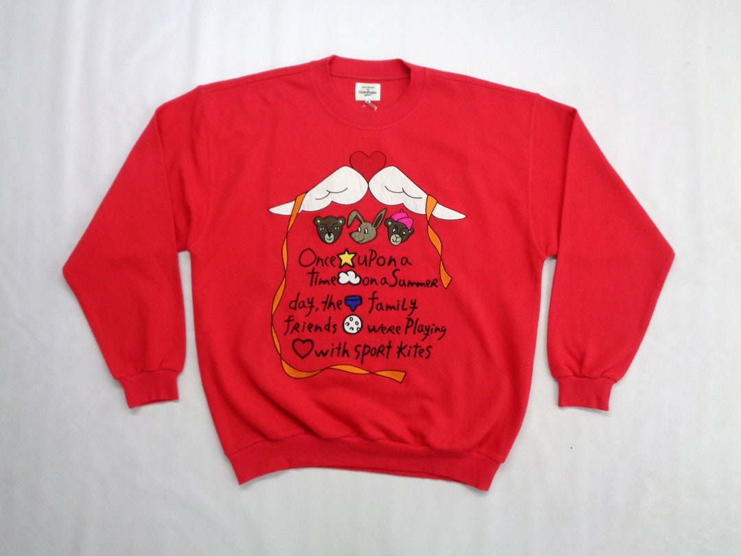 Jean Charles De Castelbajac Sport Sweatshirt Size 4 Vintage Castelbajac ...