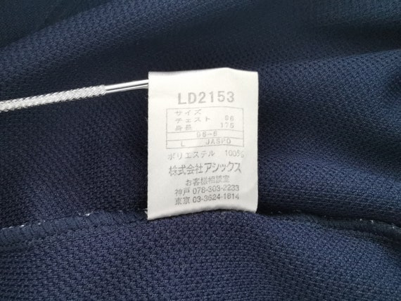 Asics Jacket Vintage Asics Track Jacket 90s RRR Recor… - Gem