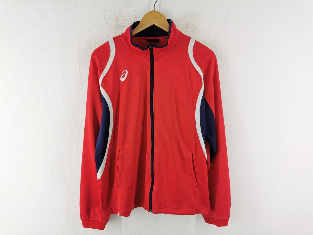 Asics Jacket Vintage Size Jaspo M Asics Track Jacket Vintage Asics Made ...