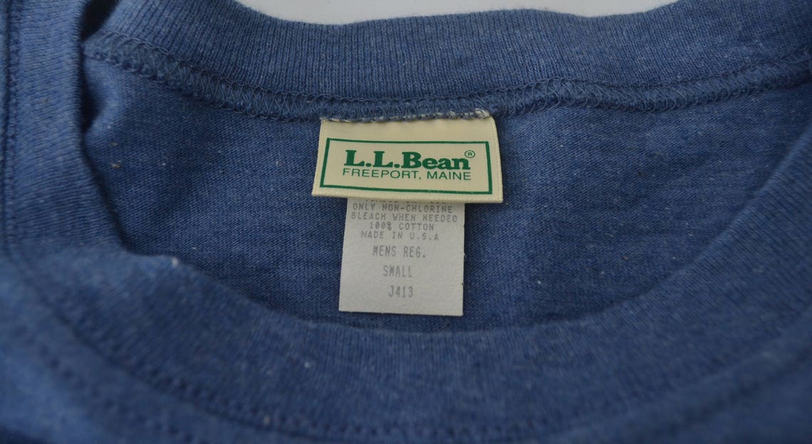 L.L. Bean Shirt Vintage L.L. Bean T Shirt 90's L.L. Bean - Etsy