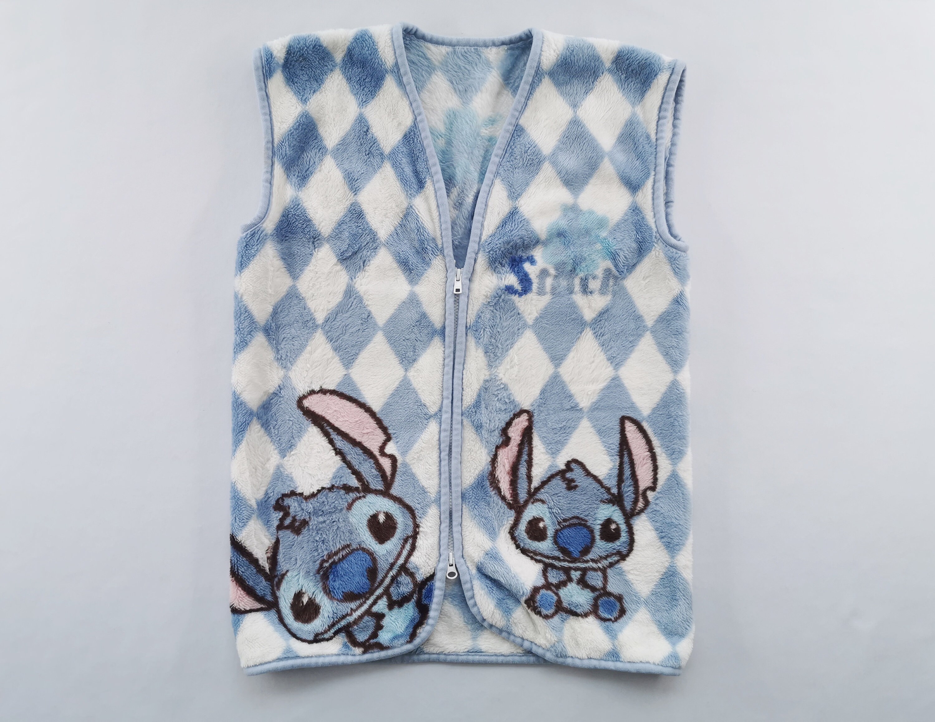 Stitch Jacket Stitch Vest Jacket Stitch Disney Over Print Vest - Etsy