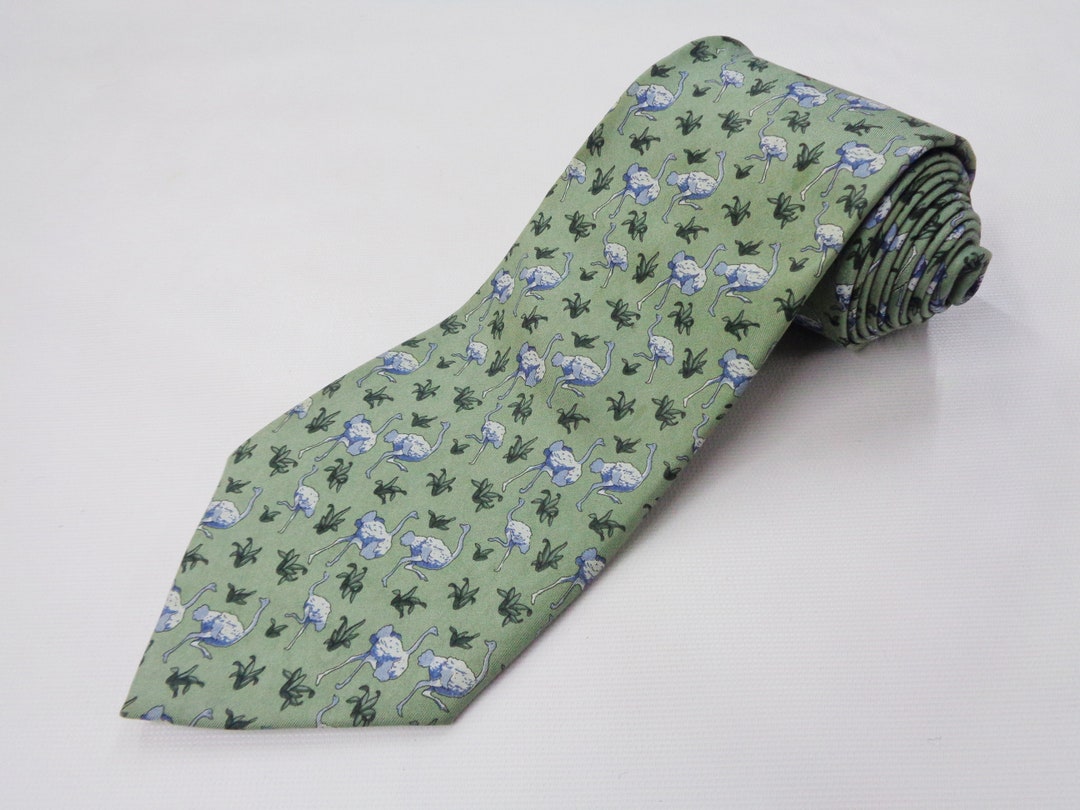 Caça mundo gravata vintage caça mundo gravata de seda caça mundo feito ...