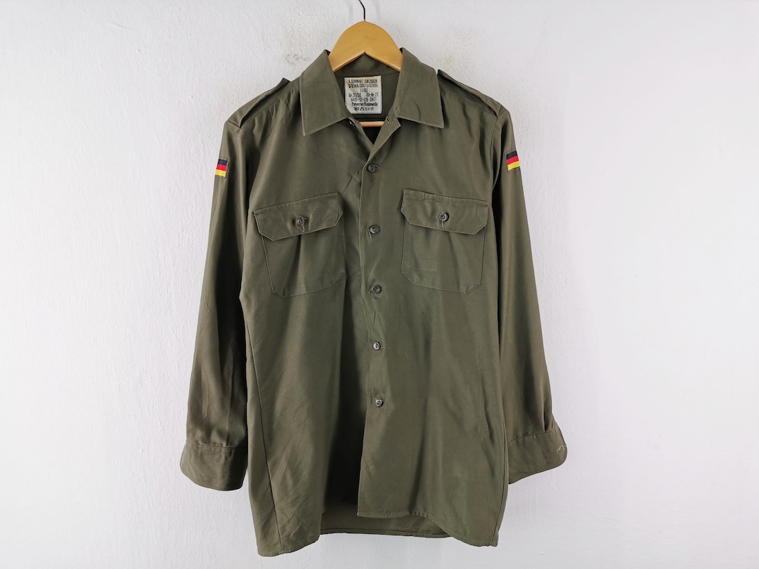 German Army Jacket Vintage German Army Uniform Vintage Uniform Jacket ...