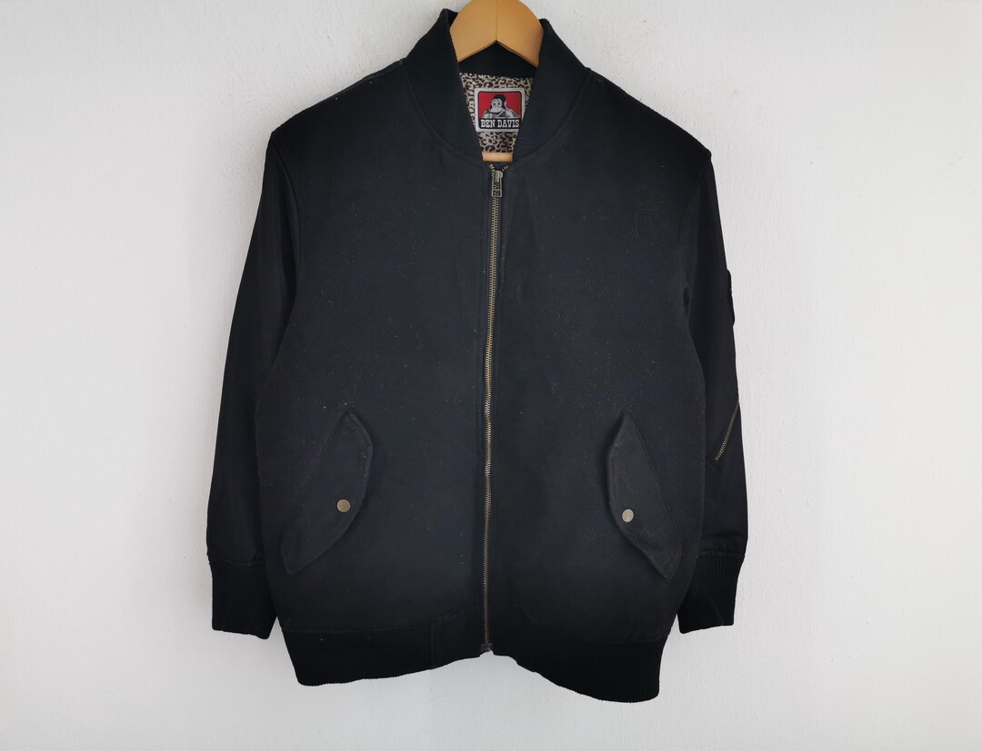 Ben Davis Jacket Vintage 90s Ben Davis Bomber Jacket Size M - Etsy