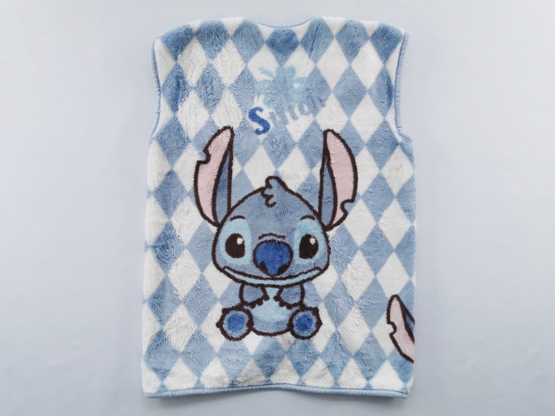 Stitch Jacket Stitch Vest Jacket Stitch Disney Over Print Vest - Etsy
