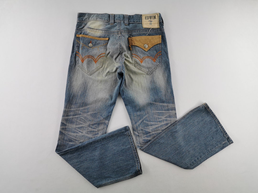 Edwin XV Jeans Distressed Vintage Size 34 Edwin XV Made in Japan Denim ...