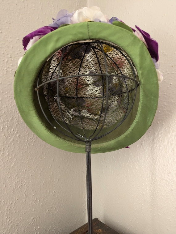 Vintage Marshall Field's Junior B Silk Flower Spring… - Gem