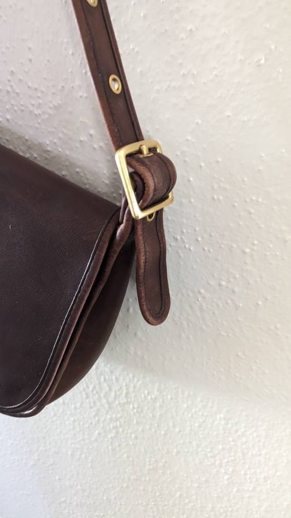 Coach 9951 Vintage Patricia's Legacy Leather Mahogany Brown Classic ...