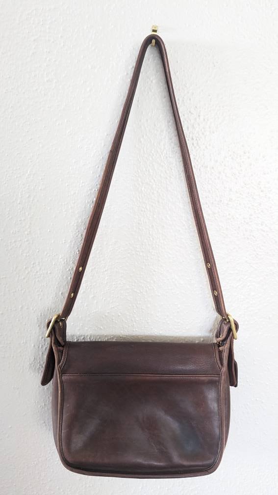 Coach 9951 Vintage Patricia's Legacy Leather Mahogany Brown Classic ...