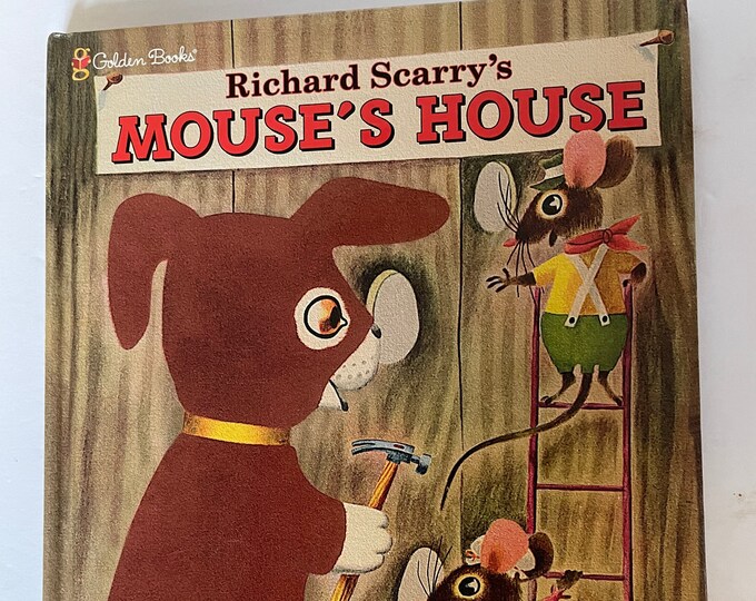 Richard Scarry’s Mouse’s House - Etsy