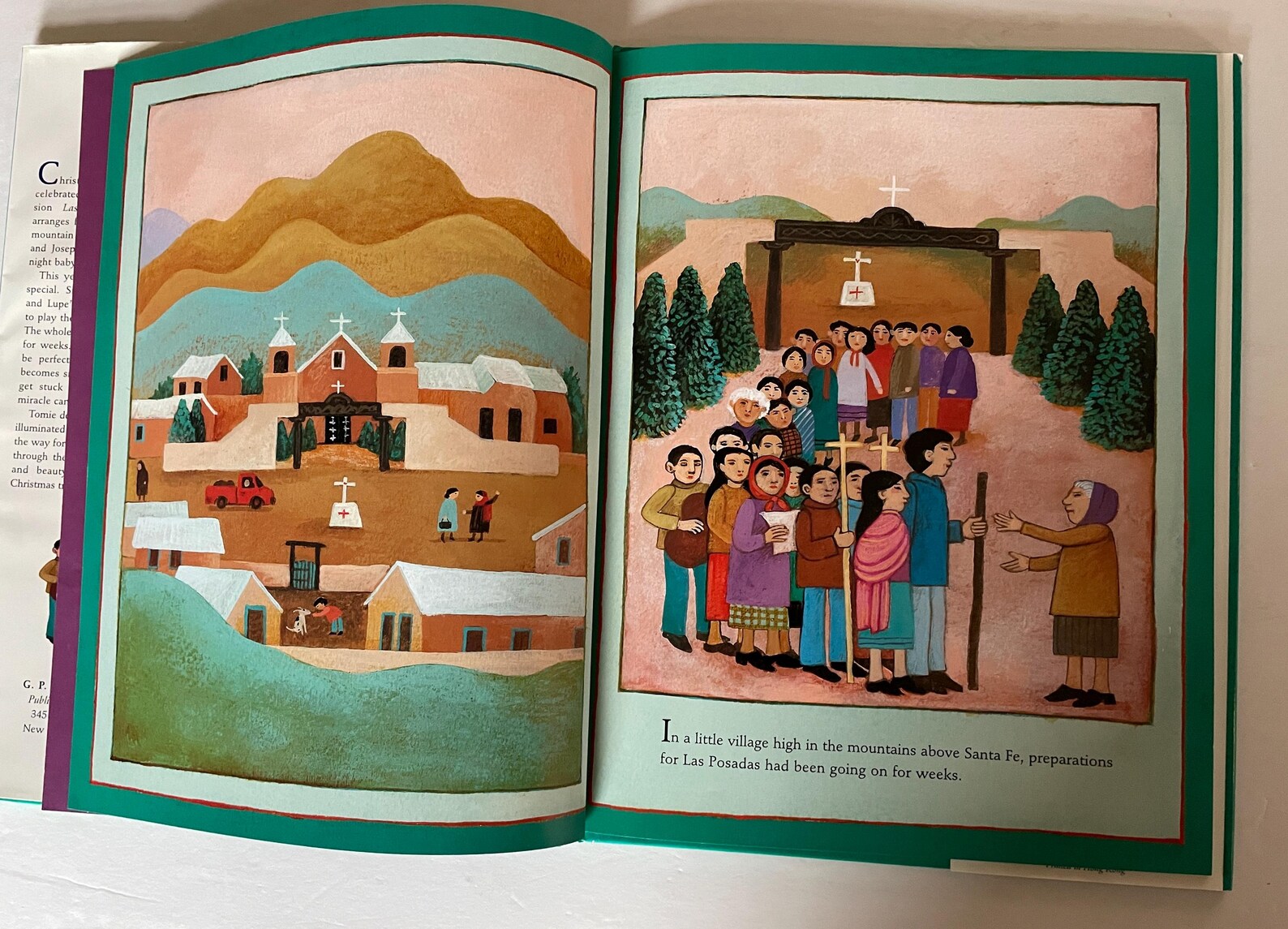 The Night of Las Posadas by Tomi Depaola, 1st Ed 1st Printing - Etsy