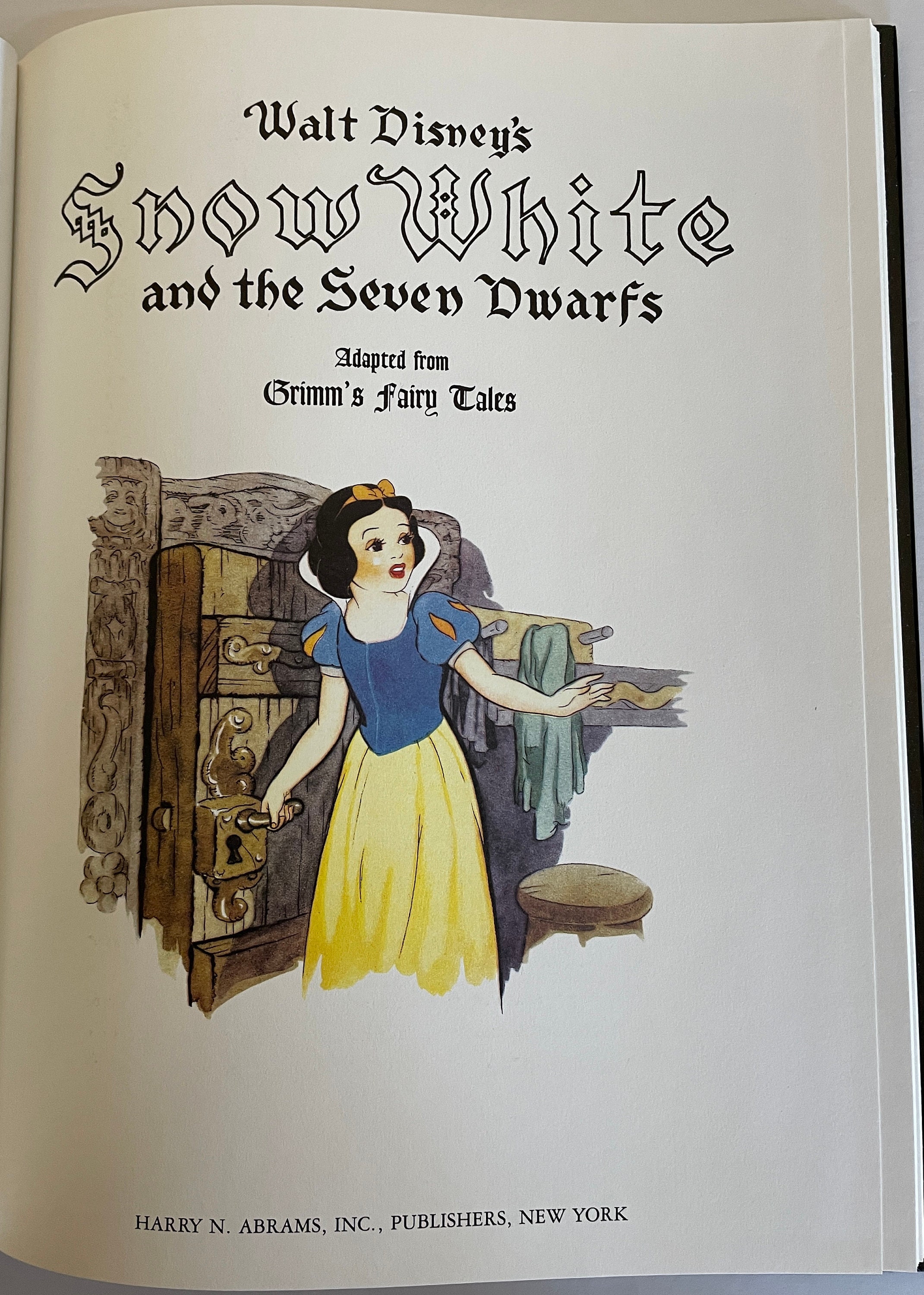 The Complete Story of Walt Disneys Snow White - Etsy
